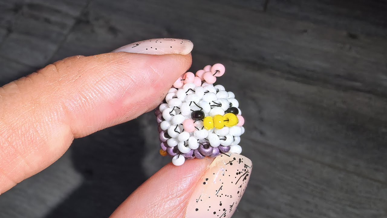 How to Make a Beaded Ponochka Duck | Beading Tutorial - YouTube