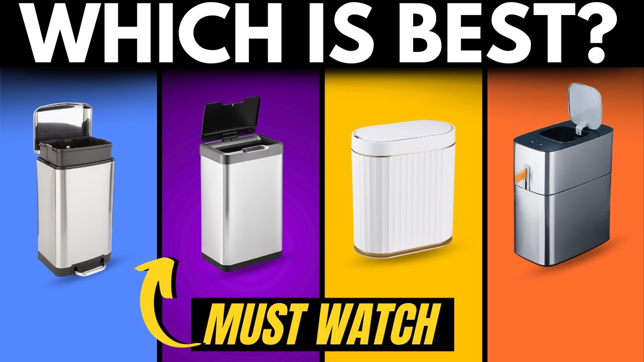 Top 5 Best Smart Trash Cans In 2025 - YouTube