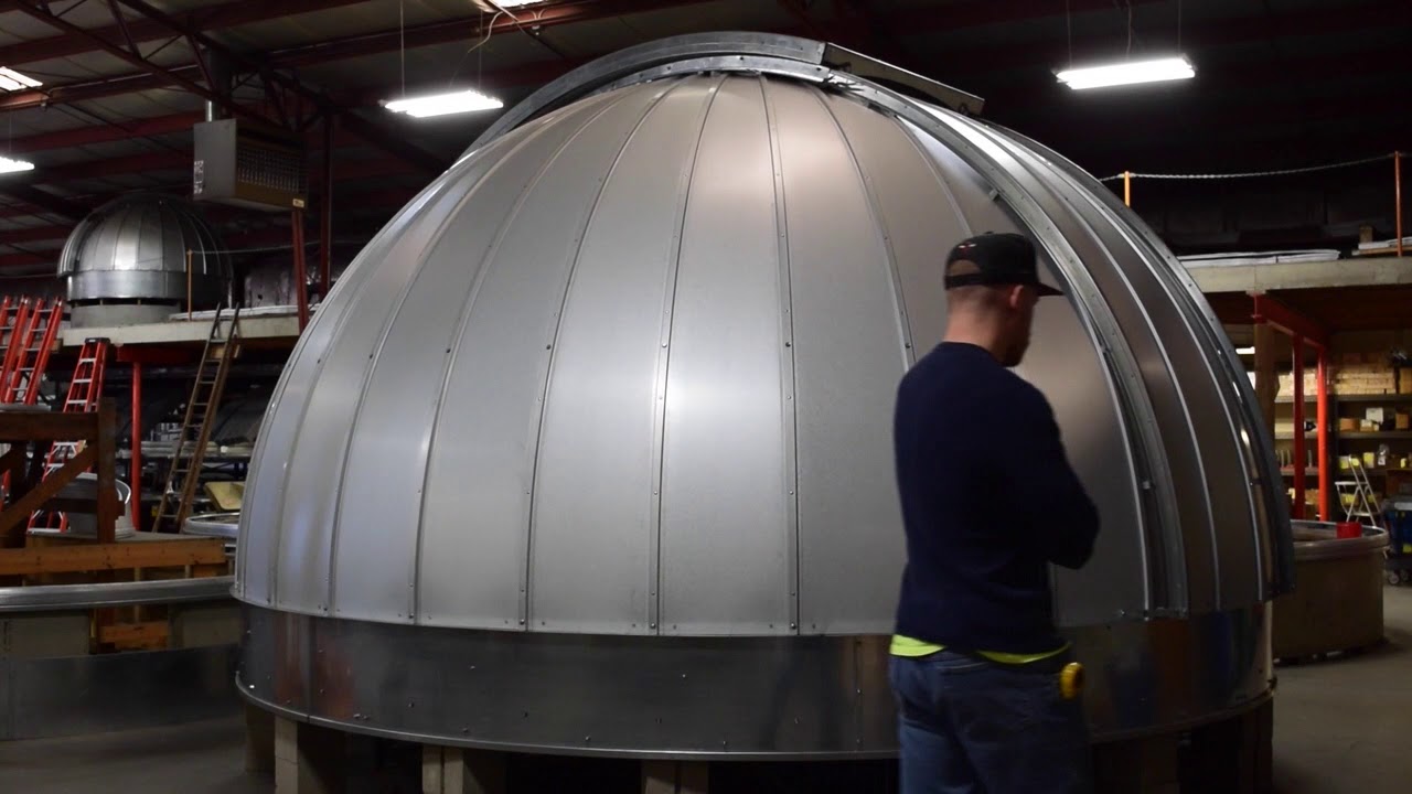 4.42m Ash-Dome for University of Namur - YouTube