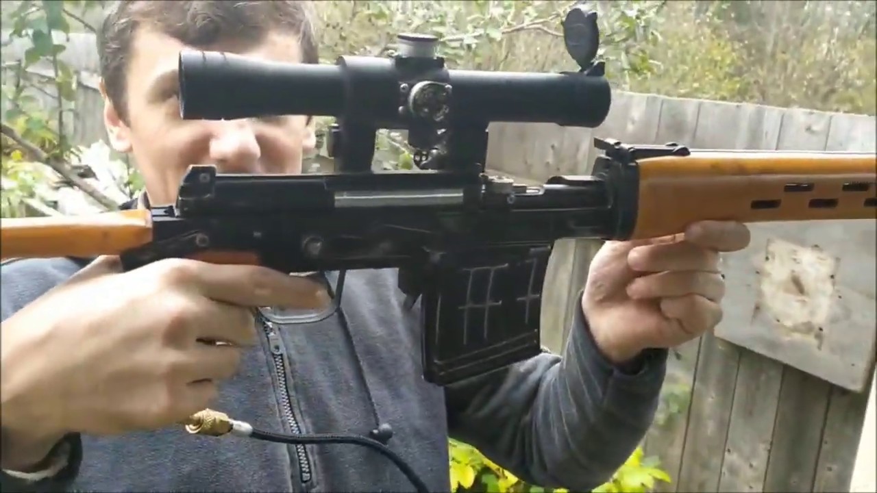 СВД с Электроником. / SVD HPA kit "Electronic" - YouTube