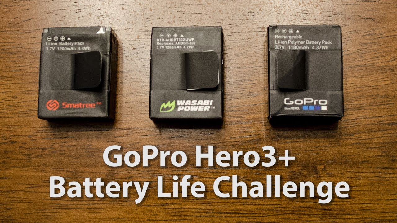 GoPro Hero3+ Third Party Battery - Great New Choices! - YouTube