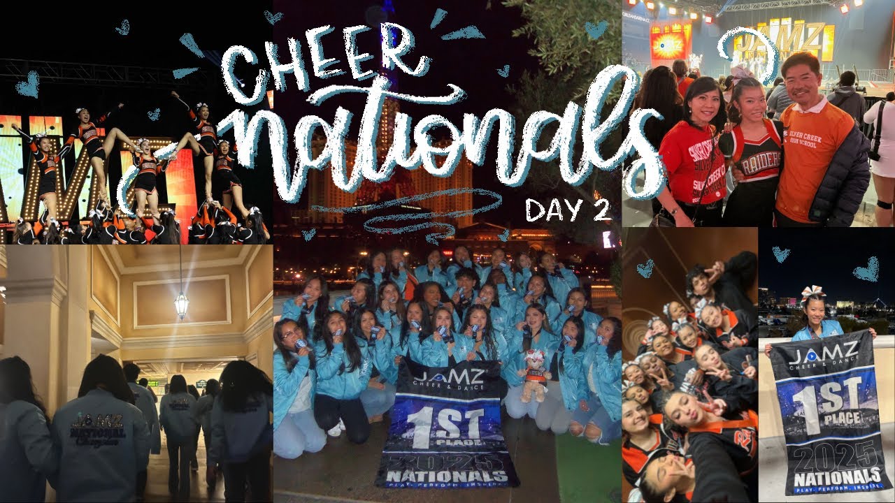 JAMZ CHEER NATIONALS: DAY 2 | jennifer tran - YouTube