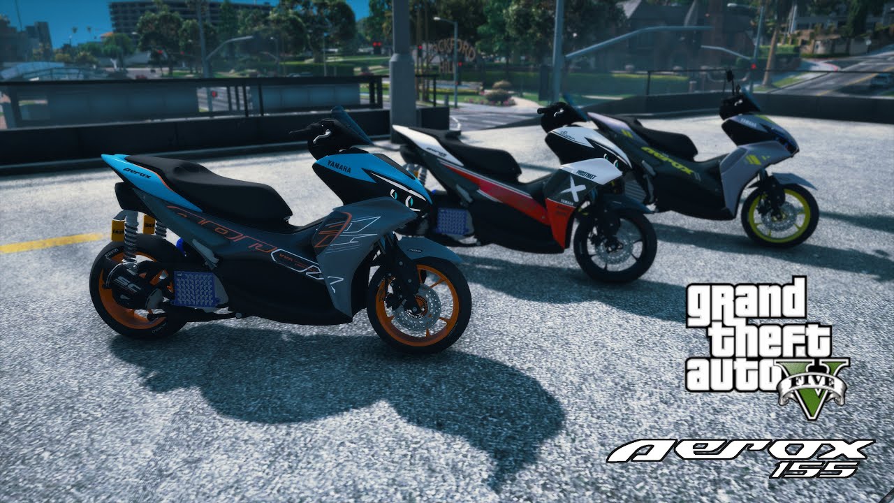Yamaha Aerox Connected Modified - Gta 5 Mods (RELEASED) - YouTube