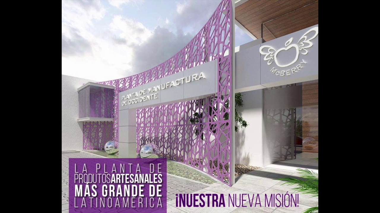Noticia nueva planta de manufactura MCBERRY - YouTube