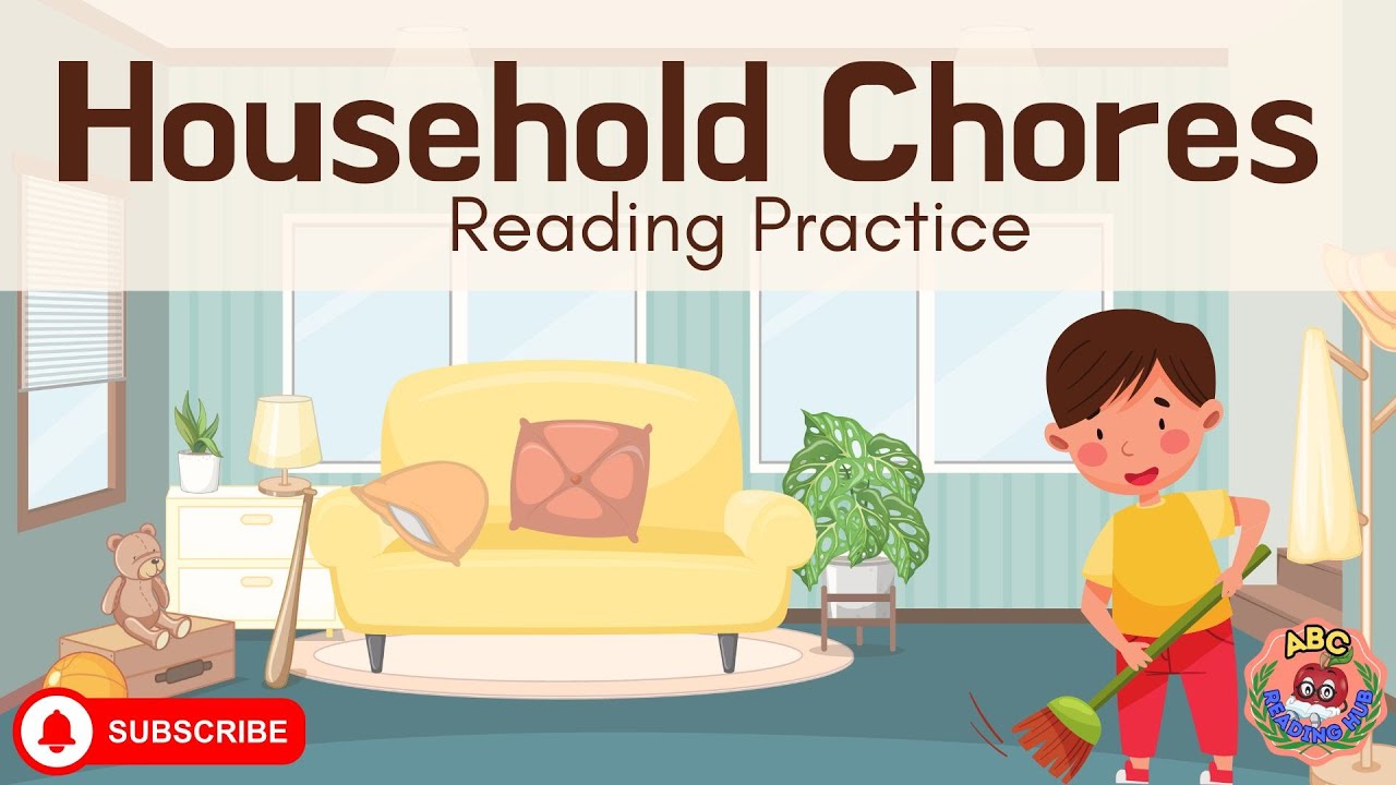 Fun Reading Practice Using Household Chores | Build Vocabulary ...