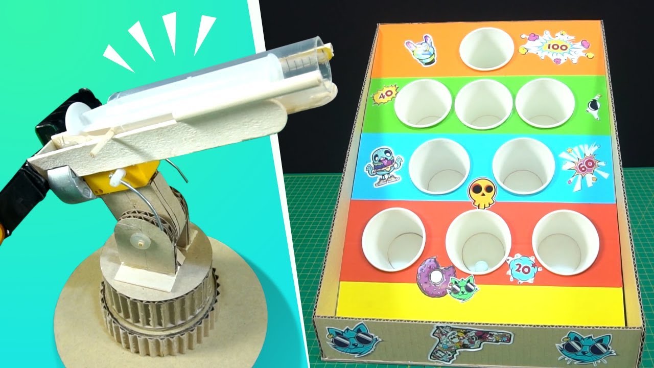 Best DIY projects 2018 | Making Marble shooting game [Creative SKY ...