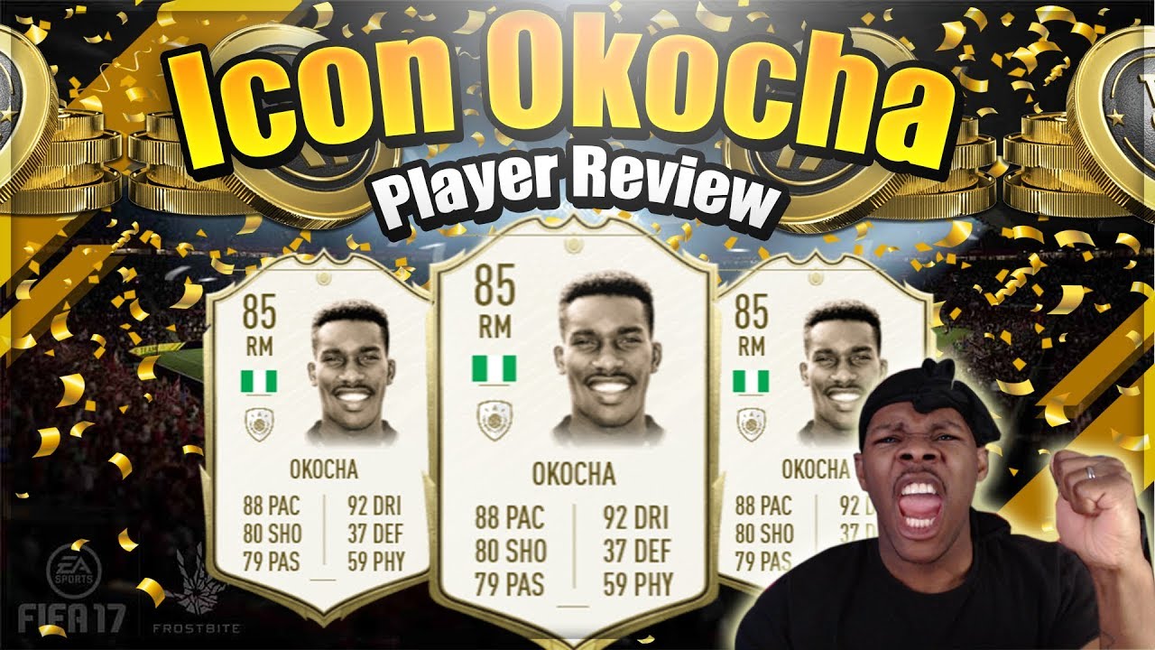 Icon Player Review - Jay Jay Okocha - Fifa 20 Ultimate Team - YouTube