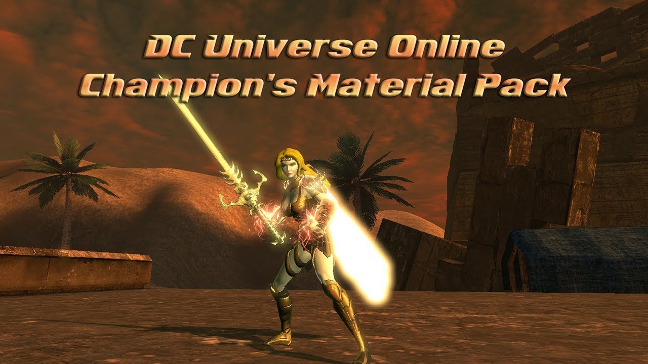 DC Universe Online: Champion's Material Pack - YouTube