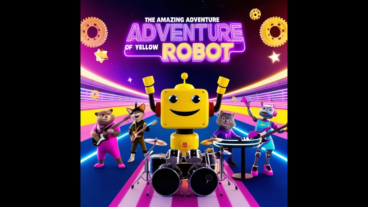 The Amazing Adventure of the Yellow Robot - Children's Rock/Hip-Hop by ...