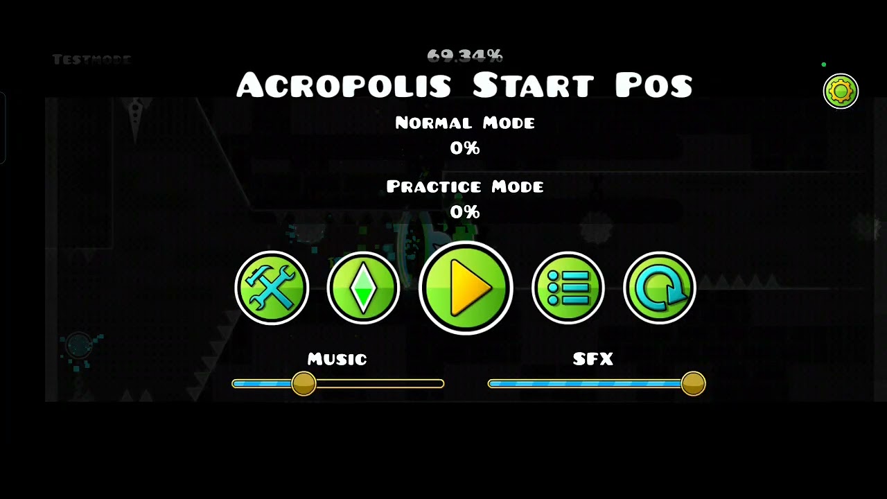 Jour 1 Acropolis Geometry Dash svp abonnez vous - YouTube