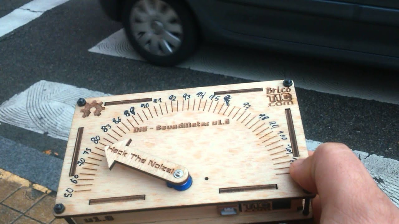 First Test DIY-Soundmeter - YouTube