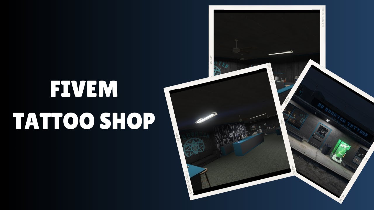 Discover the Artistic World of FiveM Tattoo Shop MLO - YouTube