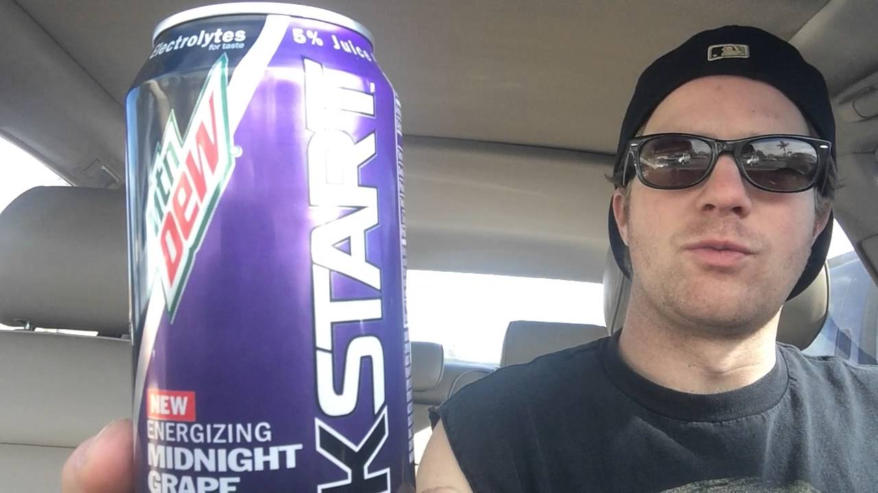 Mountain Dew: Kickstart, Midnight Grape review - YouTube