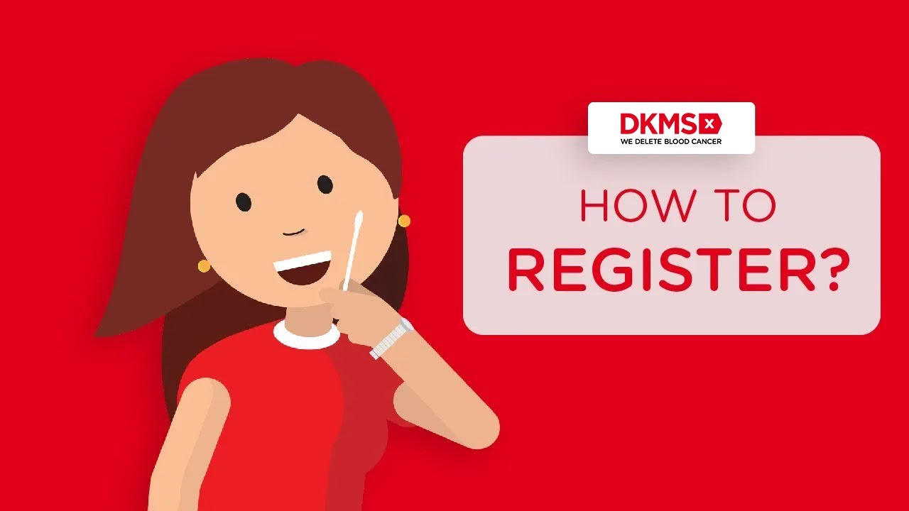 How to register online with DKMS? - YouTube
