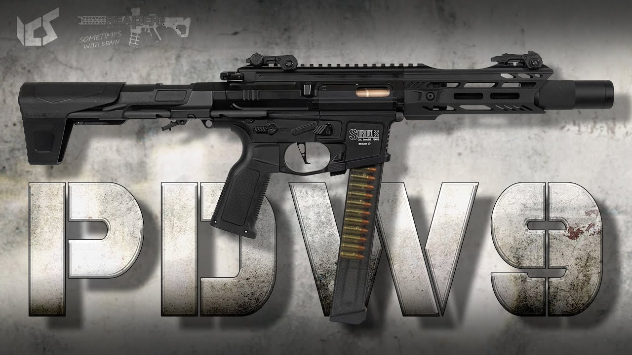 [Review] ICS PDW9 Sirius mit EFCS/Mosfet S-AEG (CQB, SpeedQB) 6mm ...
