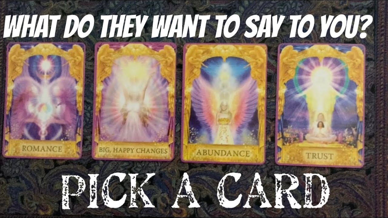 PICK A CARD🌺 FIND OUT WHAT THEY REALLY WANT TO SAY TO YOU IN THIS VERY ...