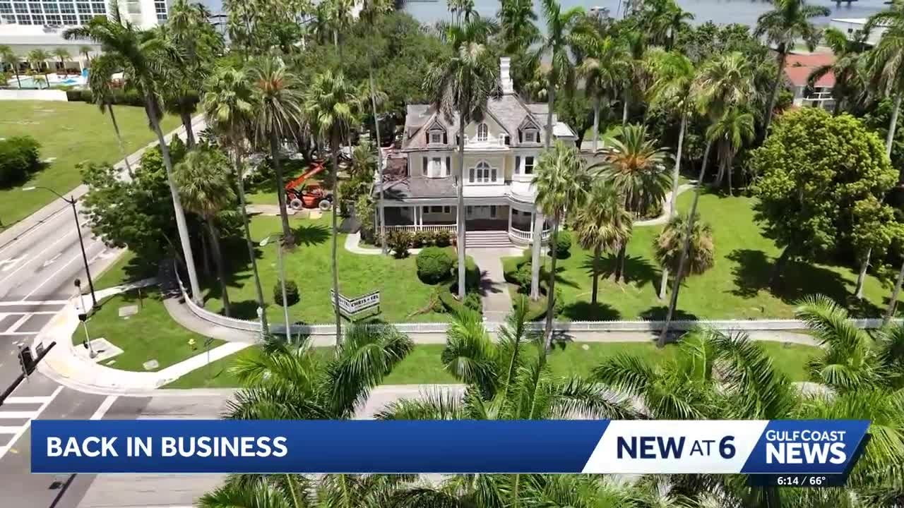 Historic Burroughs Home reopens in Fort Myers after renovations - YouTube
