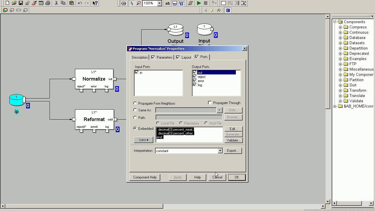Subrecords split With Normalizer and Reformat - YouTube