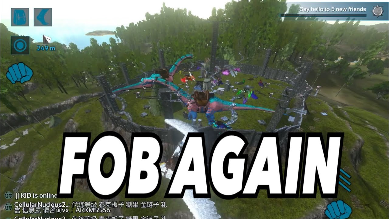 Ark Mobile l fob up again and some my video is gone invader series pvxc ...