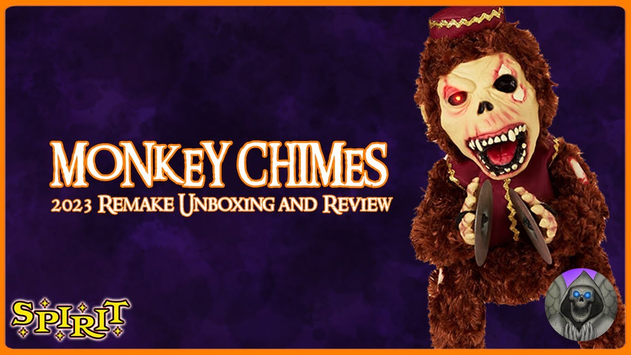 Monkey Chimes Remake UNBOXING AND REVIEW | Spirit Halloween 2023 - YouTube