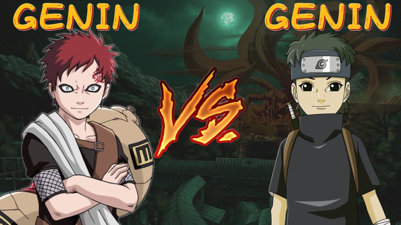 Who Is Strongest - Genin Gaara vs Genin Shisui (Genin vs Genin)💪 - YouTube