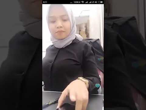 BIGO LIVE - CEWEK HIJAB PUTIH