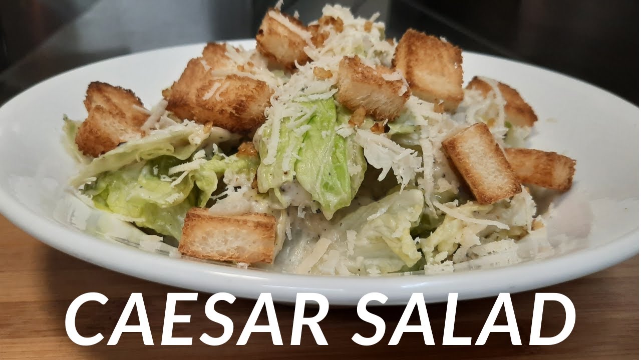 Caesar Salad Recipe | क्लासिक सीज़र सलाद | Easy Caesar Salad | How To ...