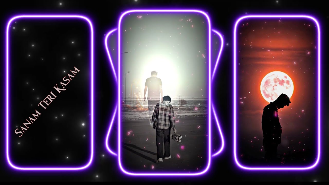 SANAM TERI KASAM💞 XML FILE ALIGHT MOTION NEW TRENDING 🔥INSTA TREND SAD ...