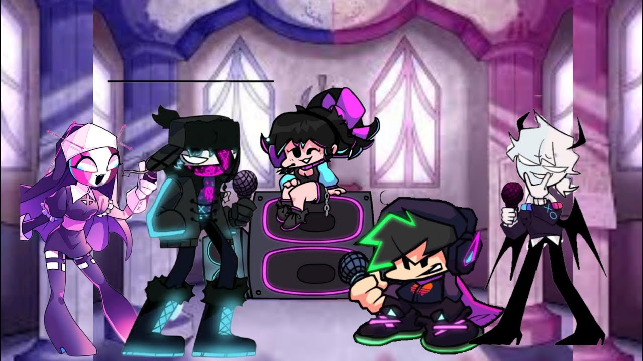 friday night funkin neón Sarvente, Ruv and Selever - YouTube