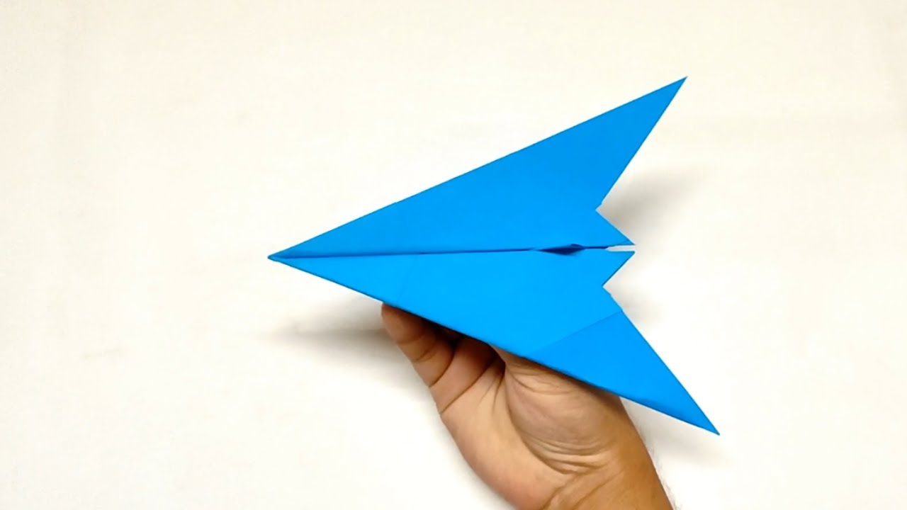 Best origami paper jet easy | Paper Plane | Origami fighter plane easy ...