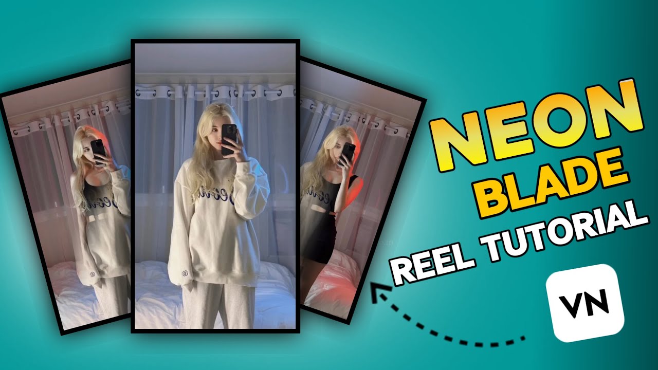 Neon Blade Instagram Reel Tutorial | Neon Blade Reels Trending Editing ...