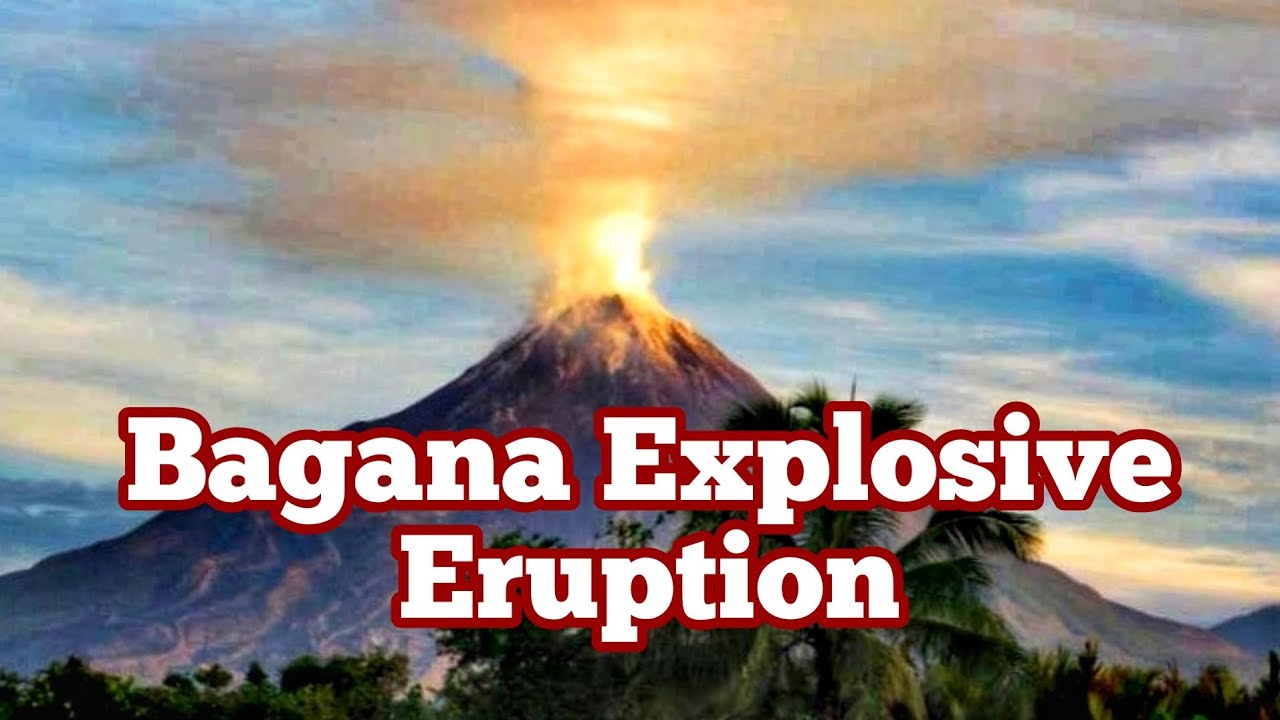Bagana Volcano's Explosive Eruption, Bougainvillea Island, Papua New ...