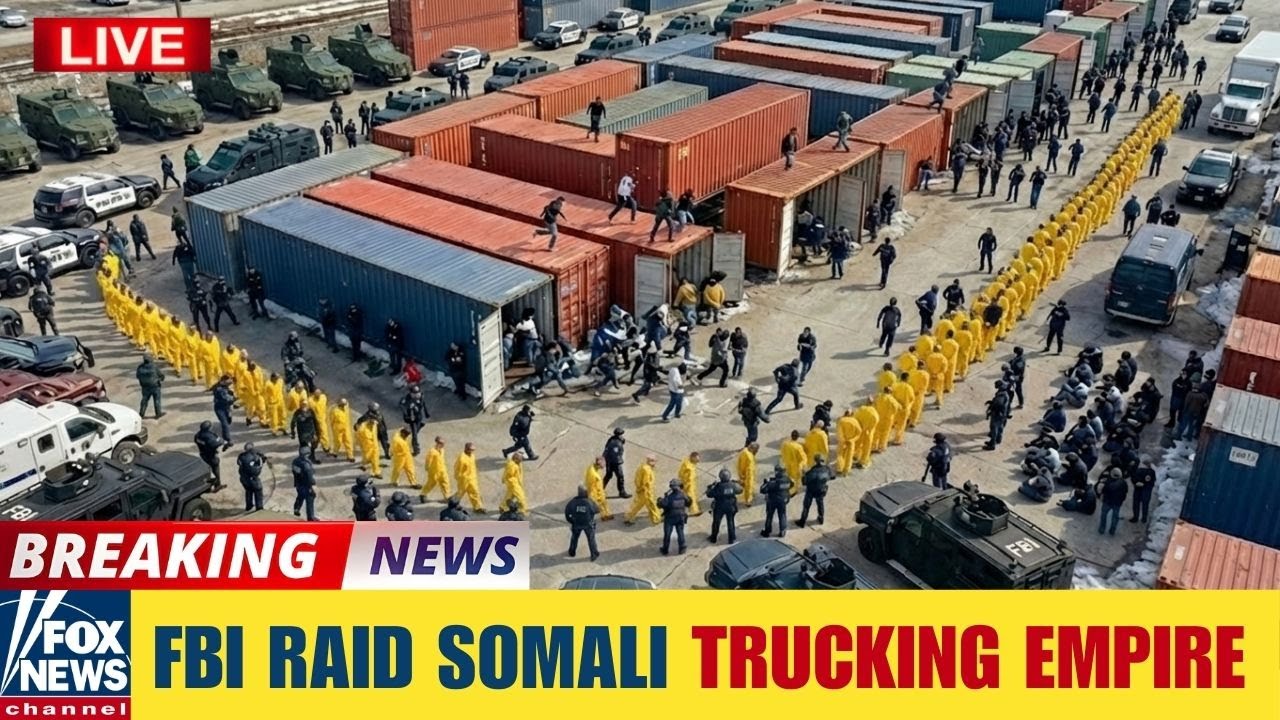 FBI SMASHES $85M Somali Trucking Ring — 83 Suspects Arrested in Huge ...