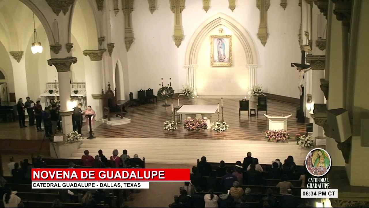 Novena de Guadalupe 1/9 | Misa desde la Catedral de Dallas, Texas - YouTube