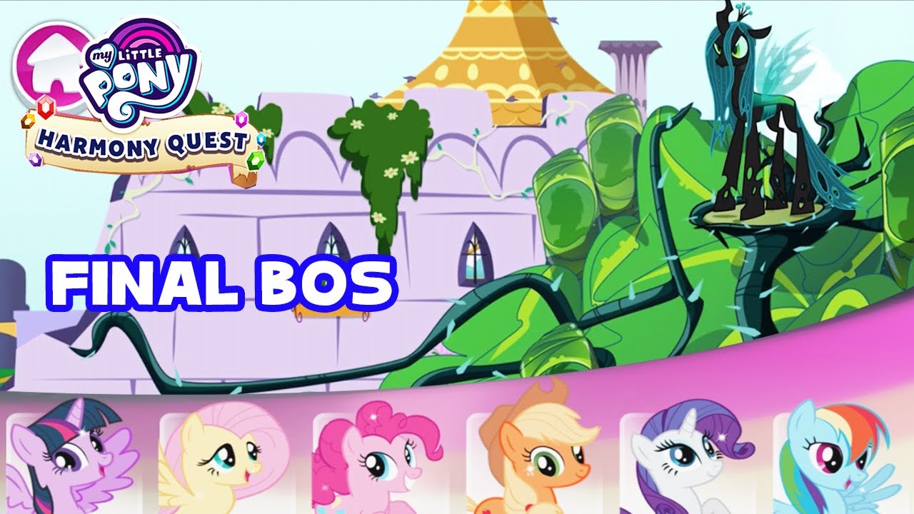 My Little Pony: Harmony Quest - FINAL BOSS Mission VS QUEEN CHRYSALIS ...