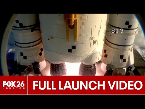 FULL VIDEO: Watch launch of Artemis II