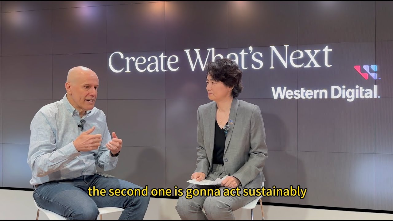 Dr. Luca Fasoli (SVP, Western Digital): Contributing to a sustainable ...