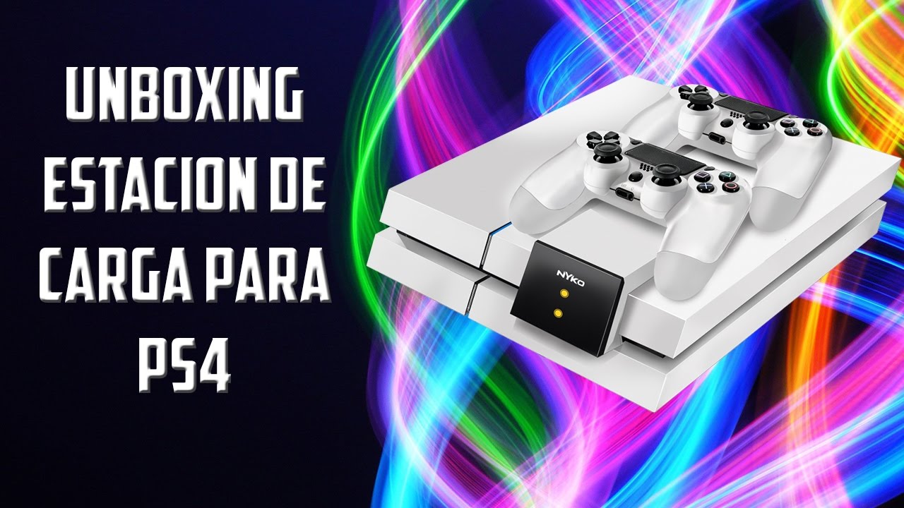 Unboxing | Estacion de Carga para controles de ps4 | Español - YouTube