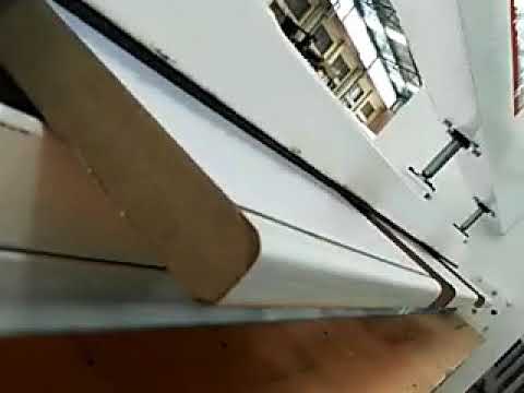 Post forming machine - YouTube