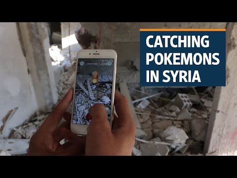 Catching Pokemons among the ruins in Syria | Video | Mint Primer