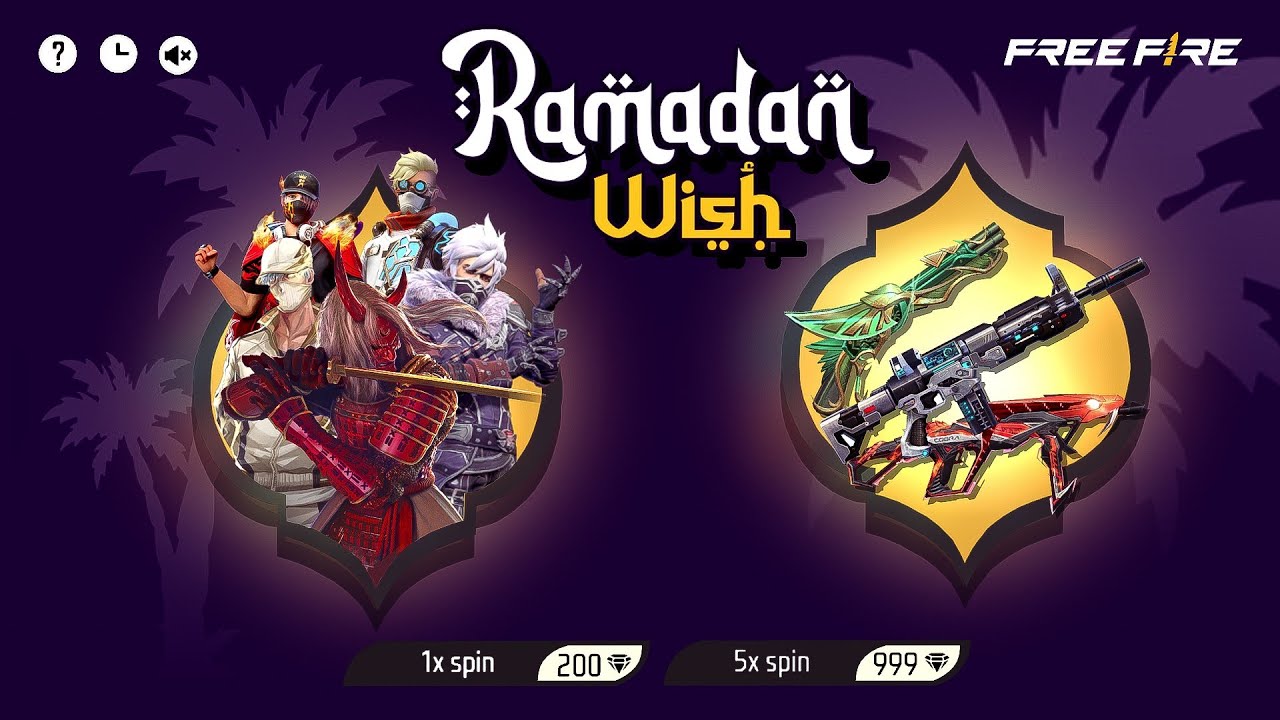 Ramadan Wish Event Free Fire | New Event Free Fire Bangladesh Server ...