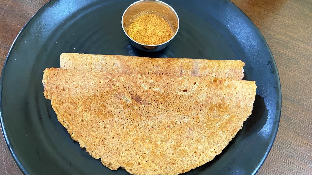 Instant Wheat Rava Adai Recipe | How to make Adai batter in Mixie ...