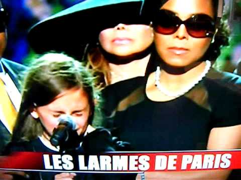 Paris Jackson cry for daddy Michael (Paris Jackson's tears) - YouTube