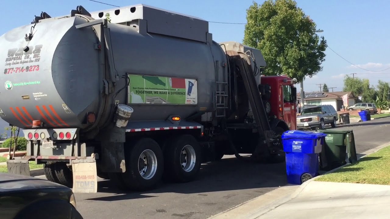 Ware Disposal peterbilt 320 Hx-450 amrep elliptical trash truck after ...
