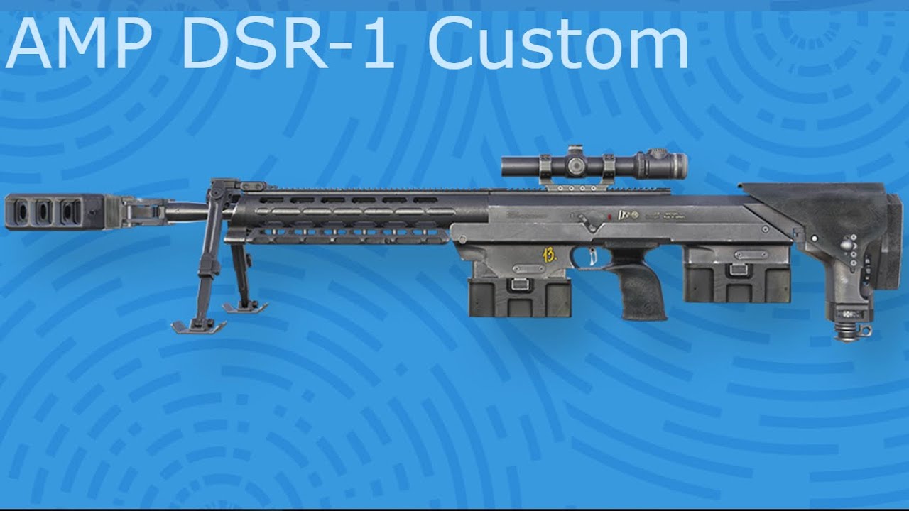 Warface AMP DSR 1 Custom - YouTube