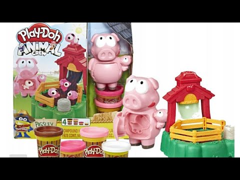 Play Doh Animal Crew Pigsley by Malena #playdoh #playdohpig # ...