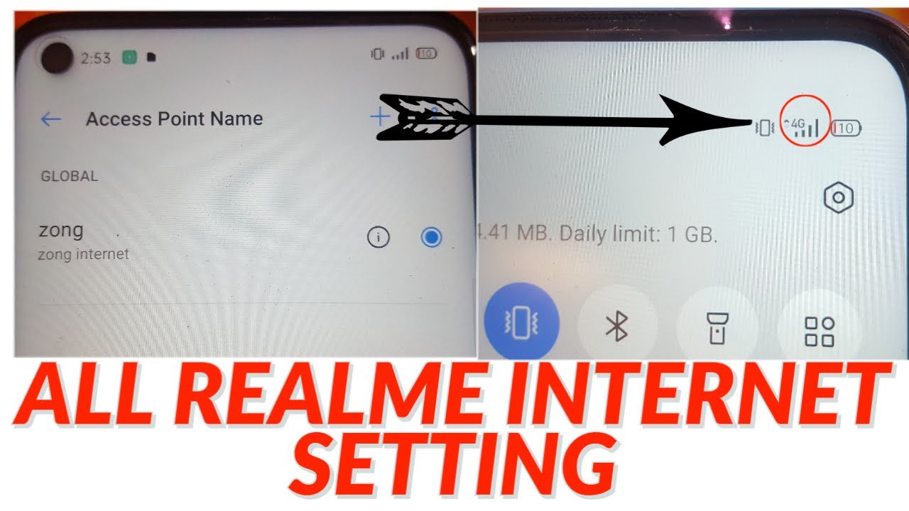 REALME 6 Apn Settings Internet not show solution How To Net Settings ...
