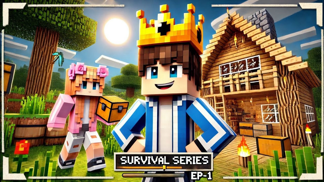 Minecraft survival series EP-1 || MINECRAFT ||SURVIVAL SERIES || - YouTube