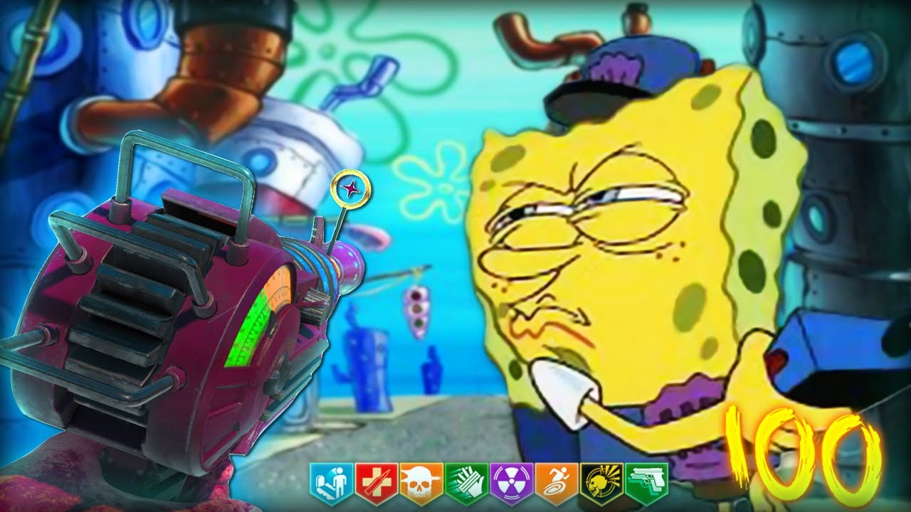 This Is The Best SpongeBob Zombies Map! | Black Ops 3 Custom Zombies ...