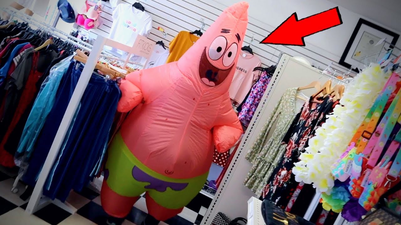 PATRICK STAR IN REAL LIFE PRANK!!! - YouTube